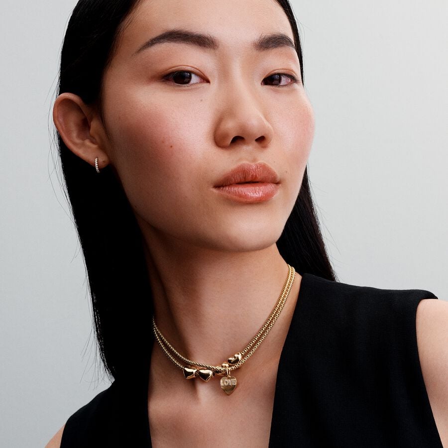 Pandora Hangende bedel met graveerbaar love-hart - Tijdloze Symboliek ...