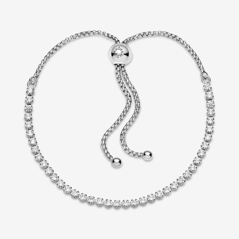 Pandora Sprankelende Sliding Tennis Armband